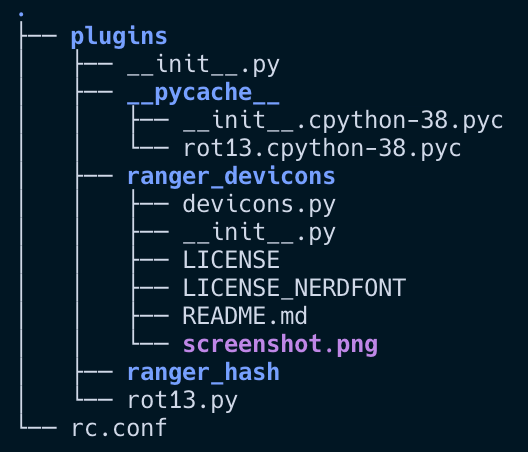 Invalid linemode: devicons · Issue #64 · alexanderjeurissen/ranger ...