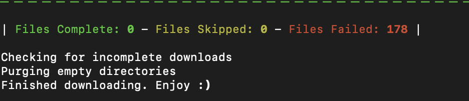 [BUG] It seems to be skipping or failing every file on bunkr.la ...