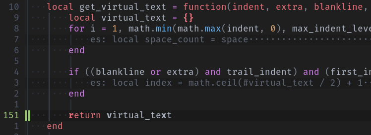Indent characters overlay folded content · Issue #118 · lukas-reineke ...