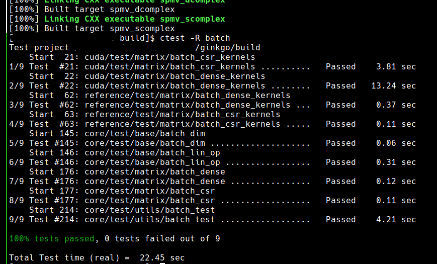 Add batching functionality to Ginkgo by pratikvn · Pull Request #752 · ginkgo-project/ginkgo ...
