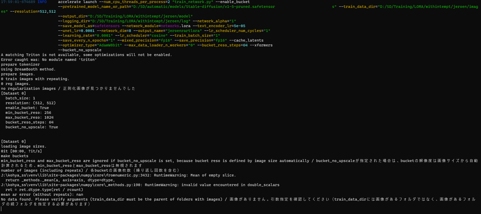 kohya_ss DOESN'T WORK since a while · Issue #959 · bmaltais/kohya_ss · GitHub