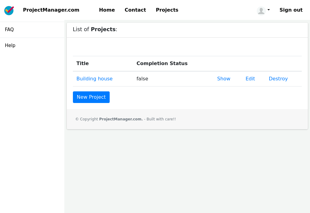 GitHub - techleadpro/project-app