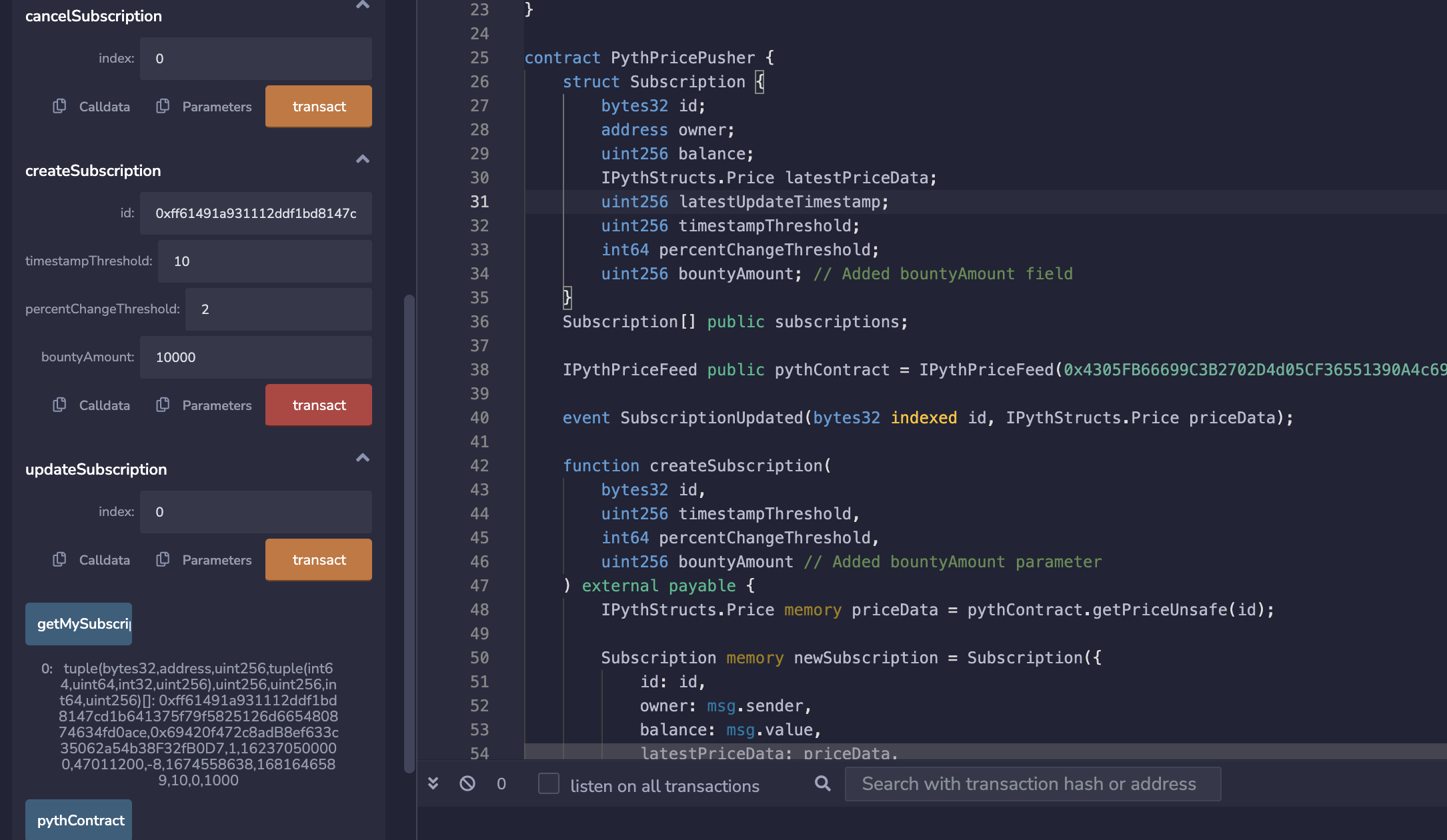 GitHub - Markeljan/pyth-price-pusher: LionHack Submission