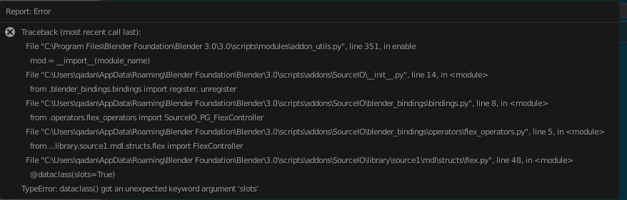 ADDON INSTALLATION ERROR · Issue #192 · REDxEYE/SourceIO · GitHub