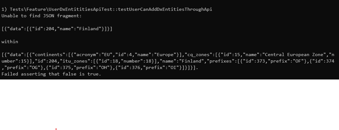 TestResponse::assertJsonFragment is sorting the response by keys ...