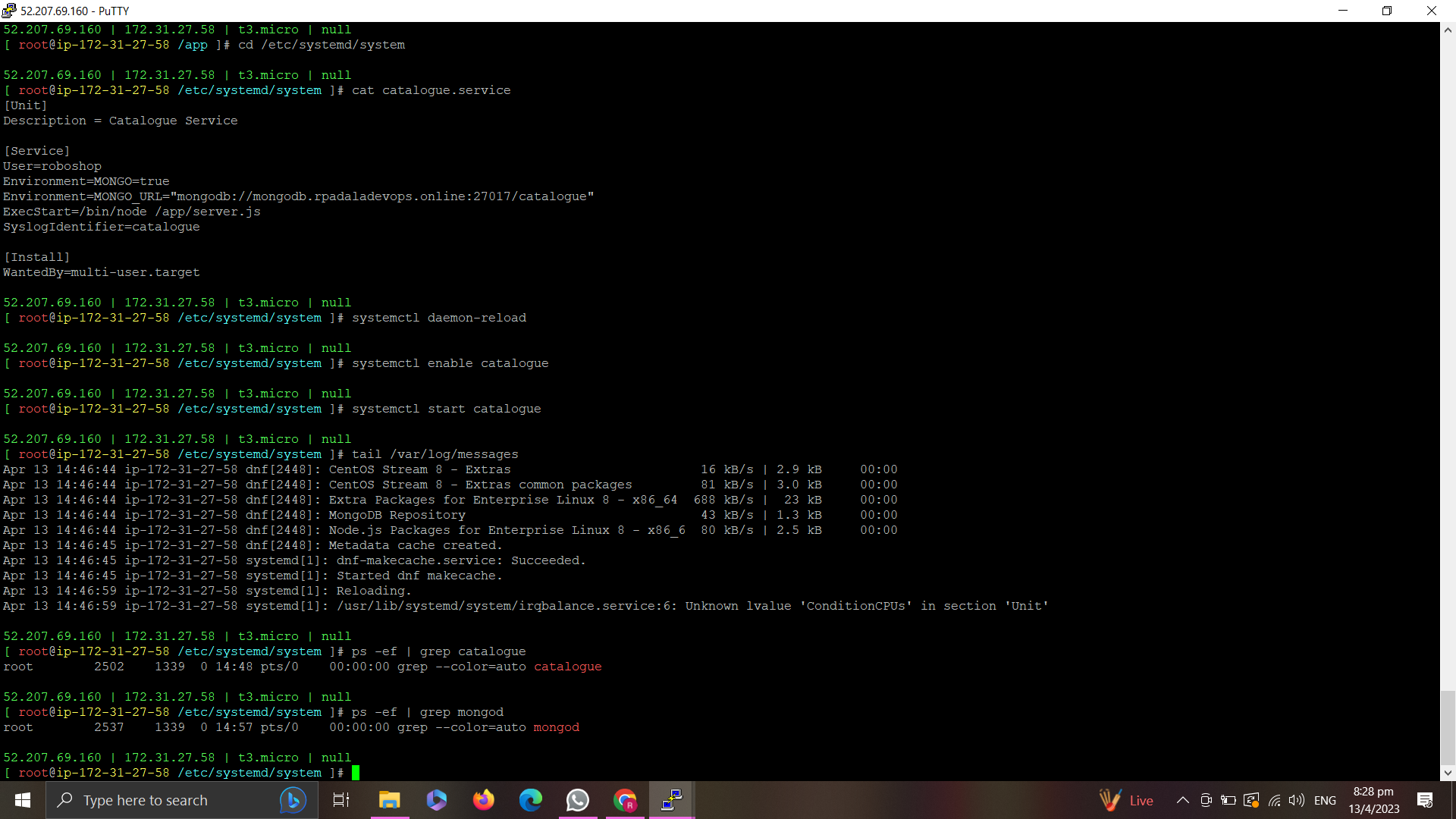 Categories are not loaded after changing the mongodb host · learndevopsonline learndevopsonline ...