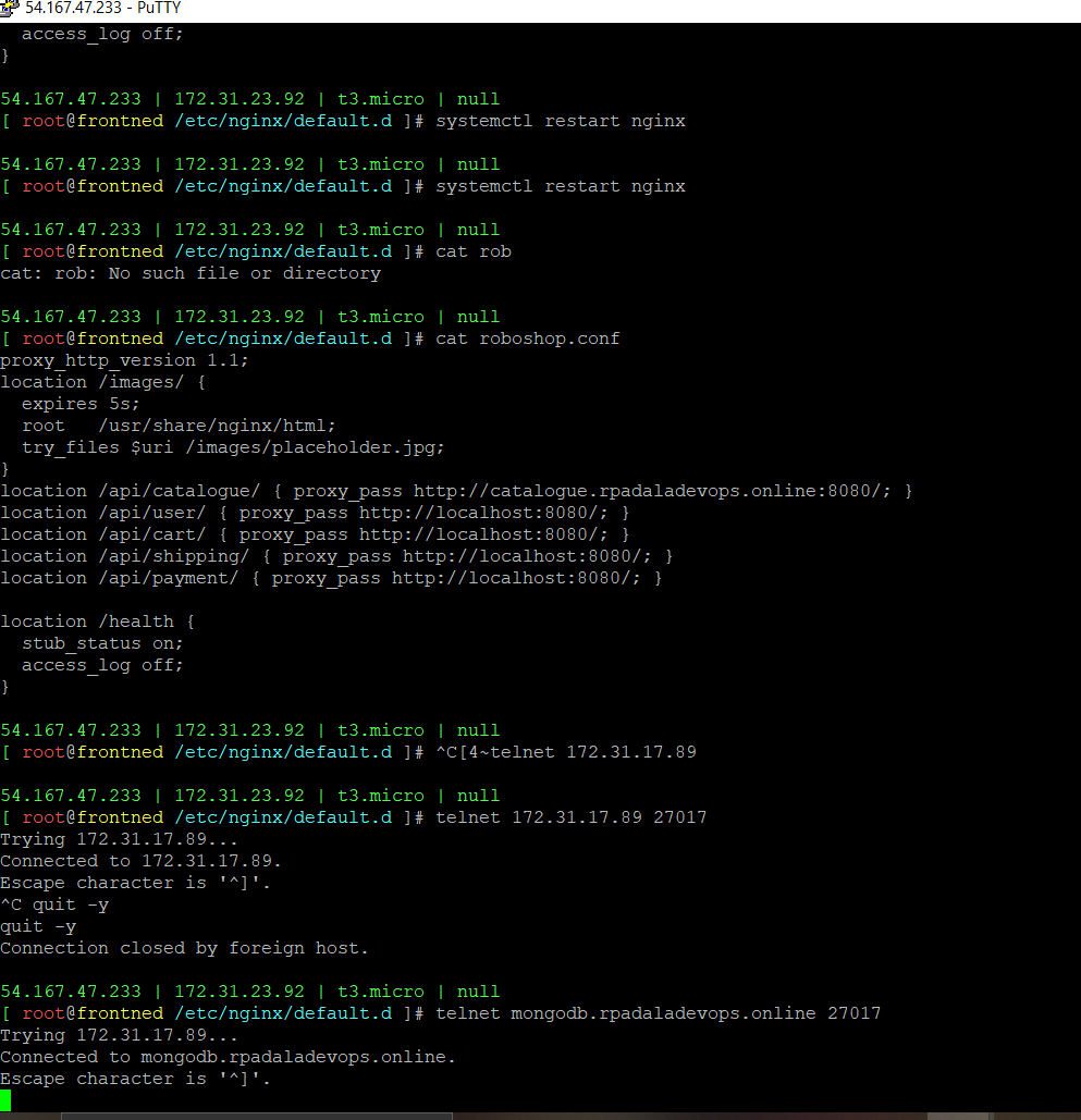 Categories are not loaded after changing the mongodb host · learndevopsonline learndevopsonline ...