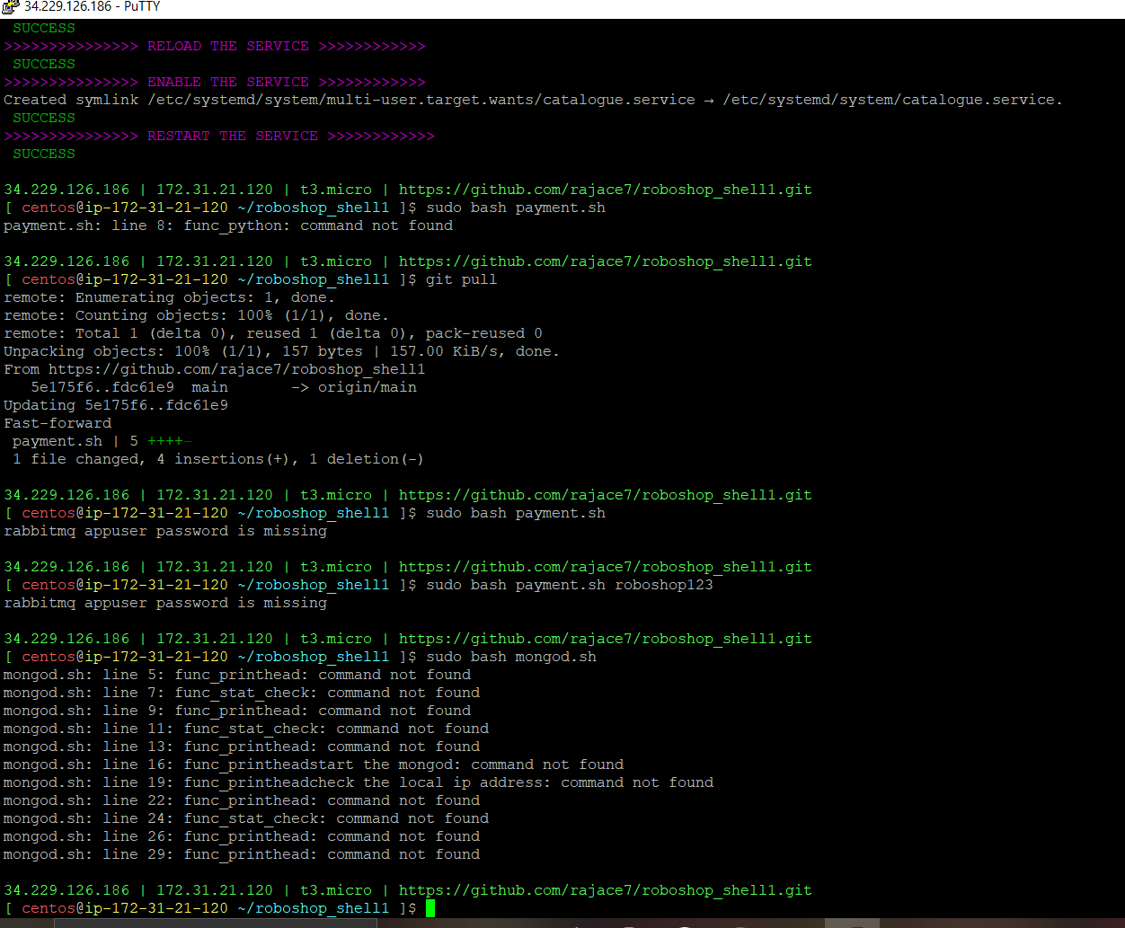 functions : command not found error · learndevopsonline learndevopsonline · Discussion #661 · GitHub