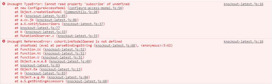 Configure access modal fails on cohort definition load · Issue #2441 · OHDSI/Atlas · GitHub
