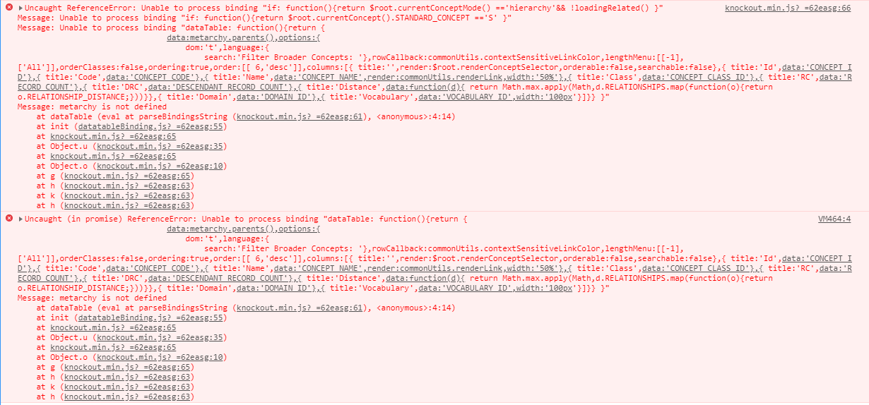 Concept Hierarchy doesn't show correct info · Issue #1138 · OHDSI/Atlas · GitHub