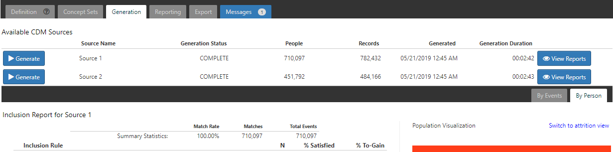 Cohort inclusion rule report - total events not matching records · Issue #1754 · OHDSI/Atlas ...