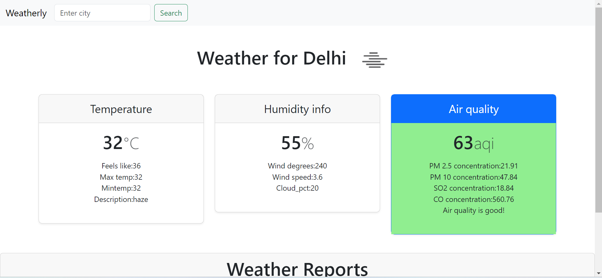 GitHub - totorolivesalone/weatherly