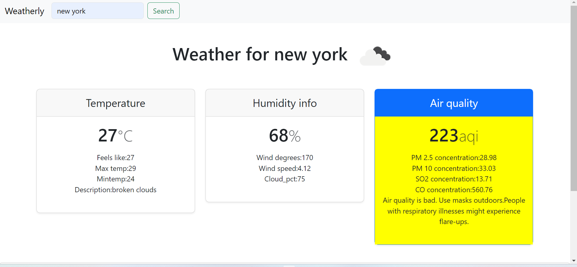 GitHub - totorolivesalone/weatherly