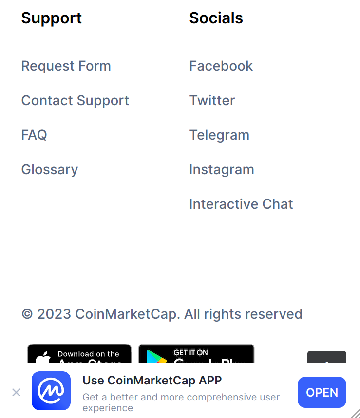 coinmarketcap.com: mobile app banner · Issue #147561 · AdguardTeam/AdguardFilters · GitHub