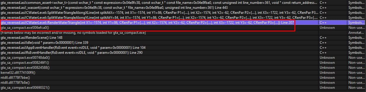 CWaterLevel: Triangle vertices loaded in seemingly incorrect order · Issue #528 · gta-reversed ...