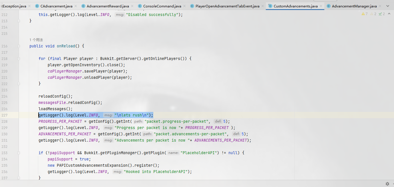 Announce error · Issue #131 · rowan-vr/CustomAdvancements · GitHub