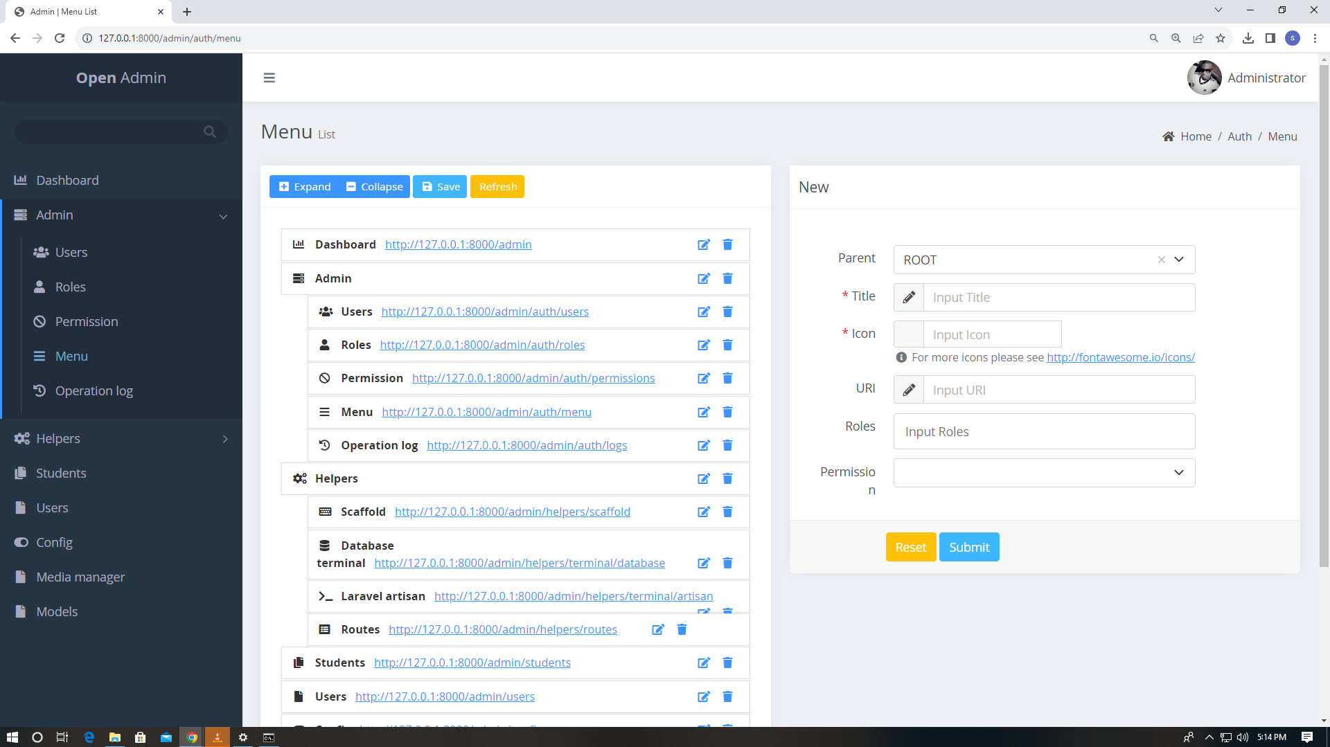 GitHub - shamiraty/Laravel-Open-Admin-Theme-Installation-and-customization