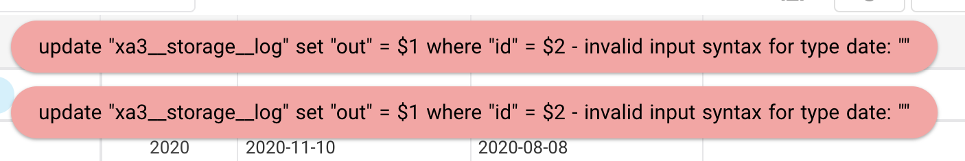 Error when clearing date from date field. · Issue #389 · nocodb/nocodb · GitHub