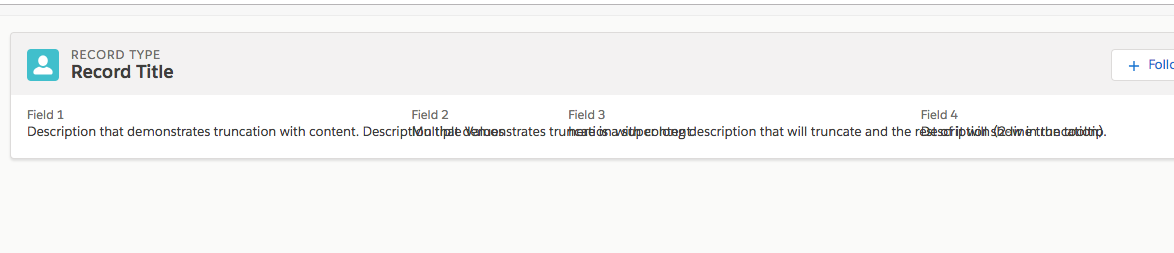 Page Header Details Not Truncating · Issue 1604 · Salesforce Design System React · Github