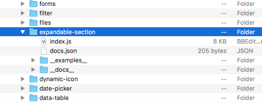 ExpandableSection not showing in package · Issue #2240 · salesforce/design-system-react · GitHub