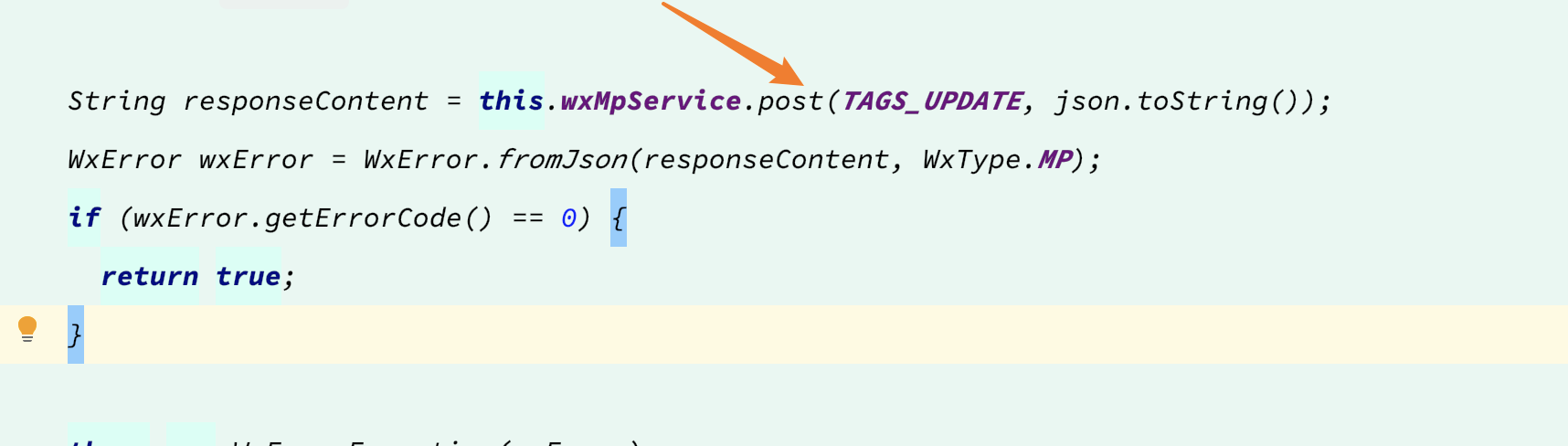 代码优化，异常处理不彻底，代码冗余 · Issue #1189 · binarywang/WxJava · GitHub