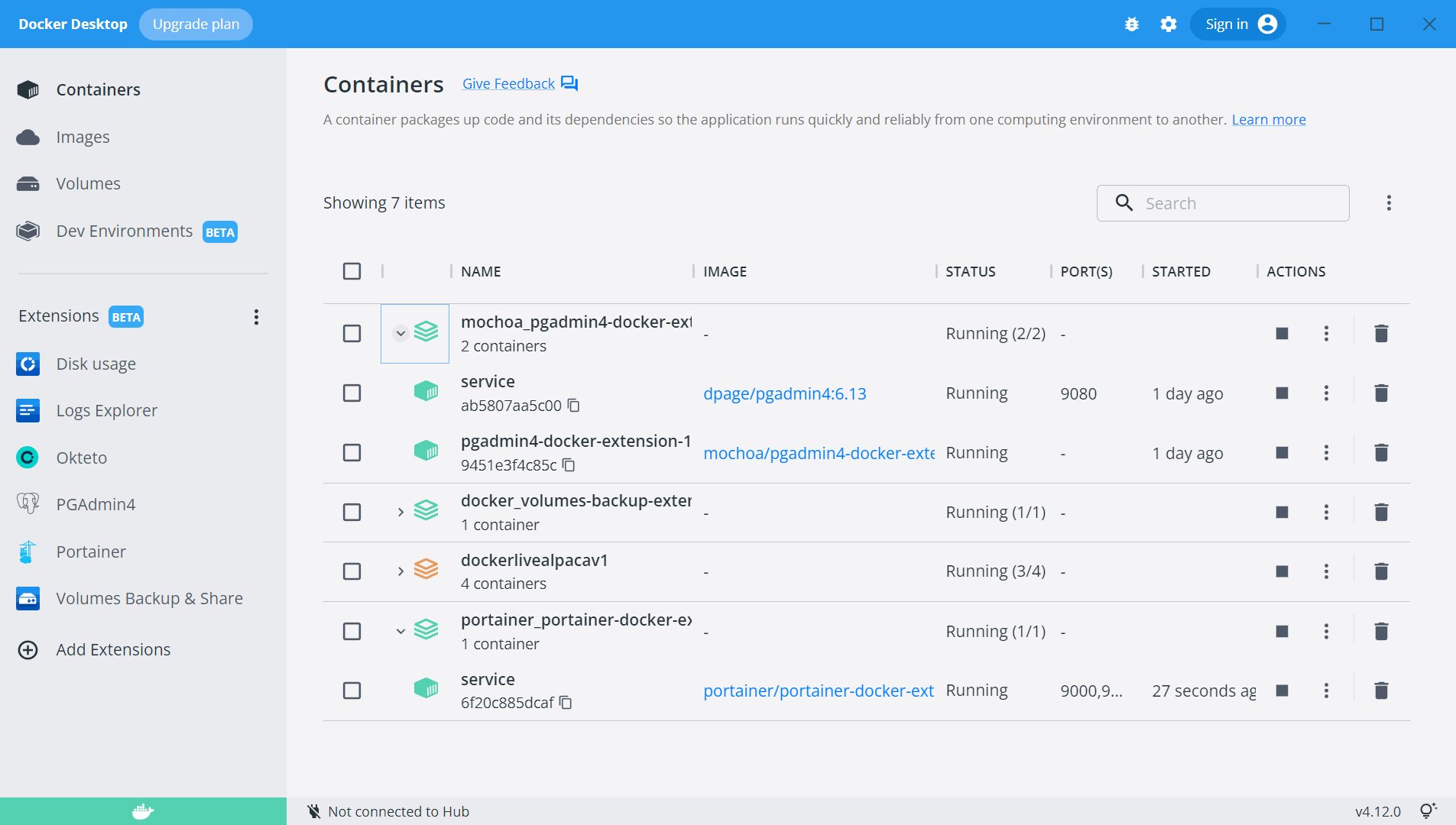 Message Pgadmin Failed To Start · Issue 3 · Marcelo Ochoapgadmin4 Docker Extension · Github