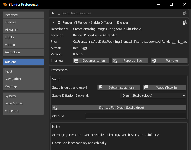 Shows animation error when rendering still frame · Issue #82 · benrugg/AI-Render · GitHub