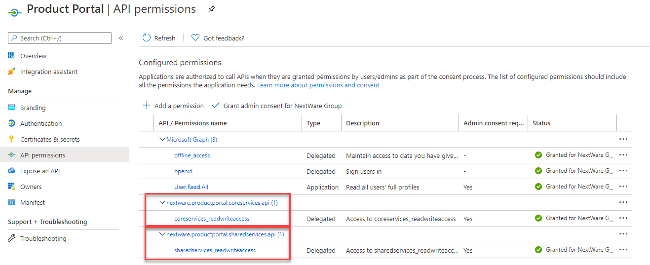EnableTokenAcquisitionToCallDownstreamApi throws exception AADB2C90146 ...