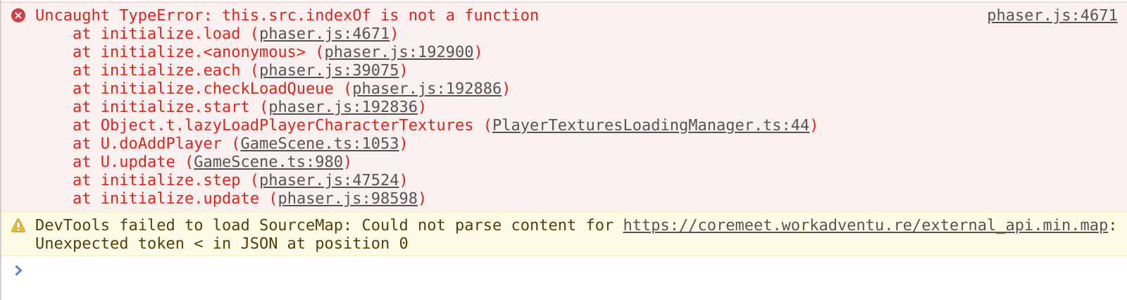 Map freeze with more than one user · Issue #591 · workadventure/workadventure · GitHub