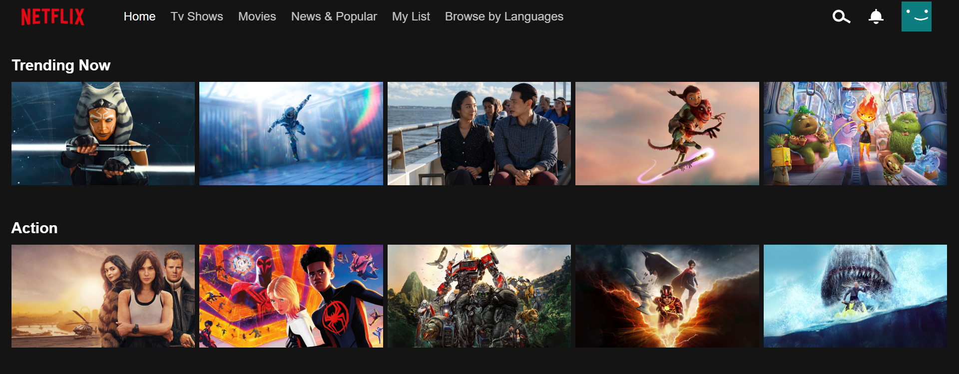 GitHub - Ayushhap/Netflix-Clone-GoLive: A Netflix clone is made up Html CSS and JavaScript. It ...