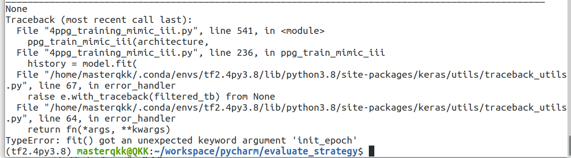 Parameter init_epoch can not be identified when calling model.train() · Issue #55422 ...