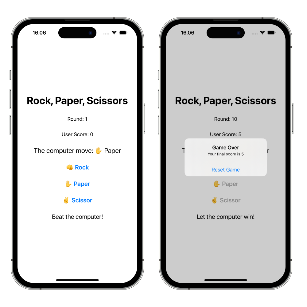GitHub - gandaszn/RockPaperScissor: A project from hackingwithswift.com - SwiftUI - Challenge 2