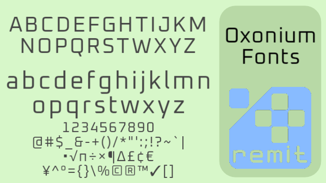GitHub - remit-dev/oxonium-fonts