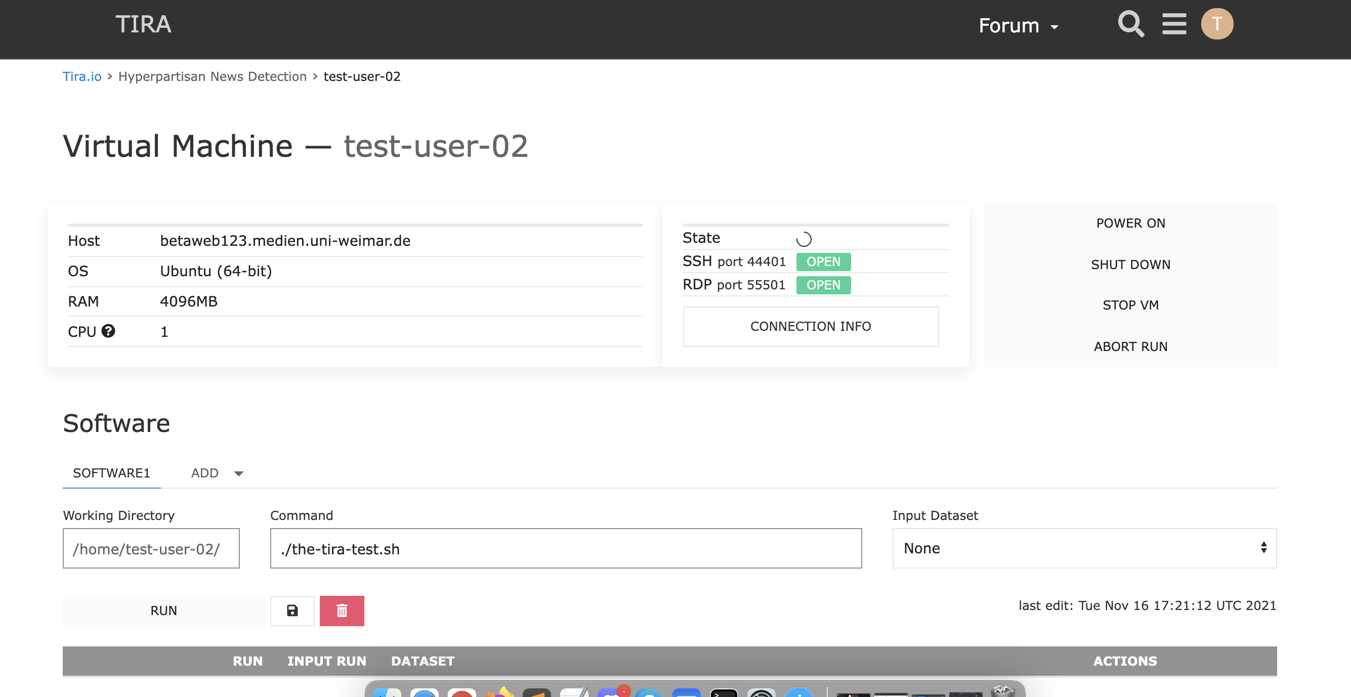 Software does not run · Issue #149 · tira-io/tira · GitHub