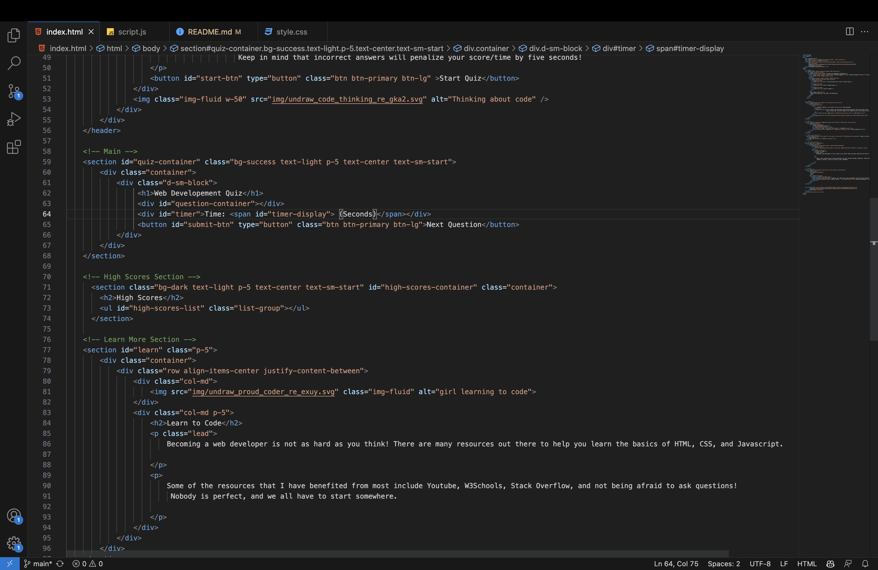 GitHub - JackStendeback/Stendeback-Javascript-Quiz: This repository houses the source code used ...