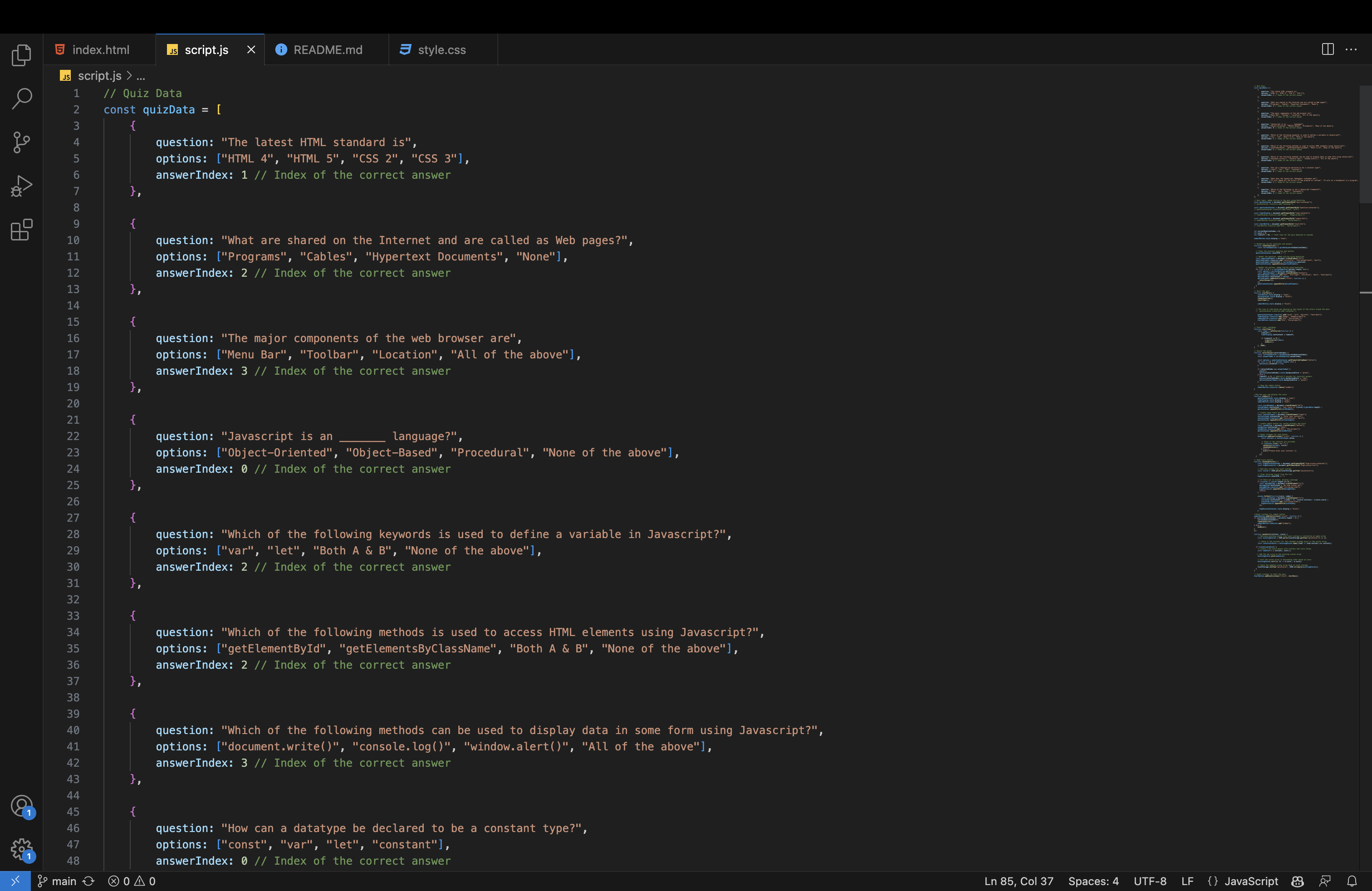 GitHub - JackStendeback/Stendeback-Javascript-Quiz: This repository ...