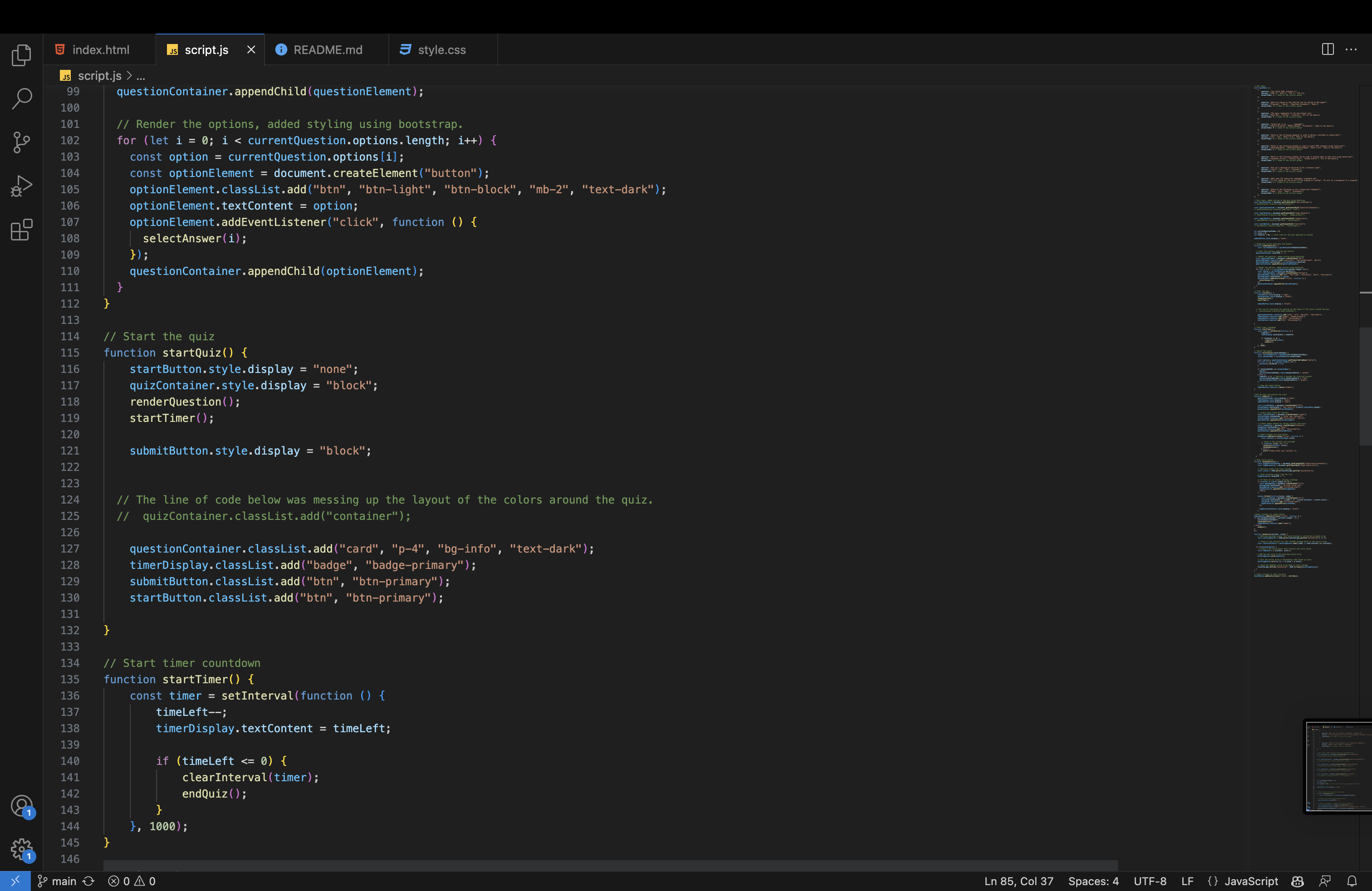 GitHub - JackStendeback/Stendeback-Javascript-Quiz: This repository ...
