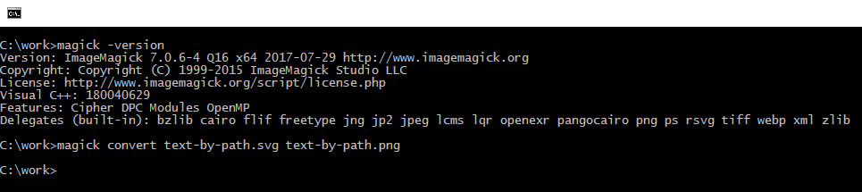 Text by path not working · Issue #642 · ImageMagick/ImageMagick · GitHub