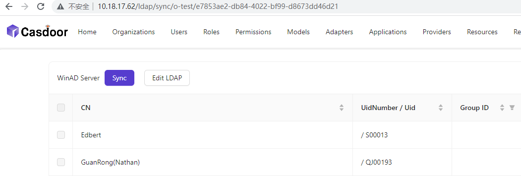 Bug Organization Ldaps Can Not Sync Windows Ad Users · Issue 1740 · Casdoorcasdoor · Github