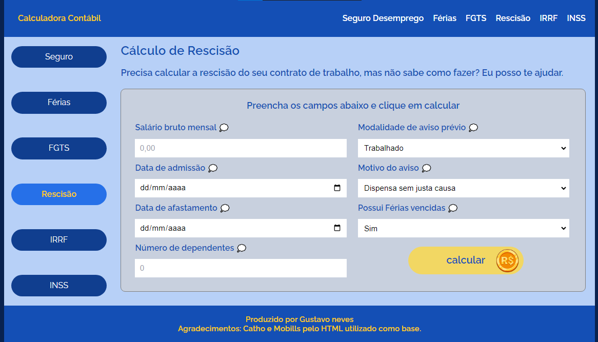 GitHub - Sevengusta/Laravel-PHP-calculadora-contabil: Trabalho final de calculadora versão laravel