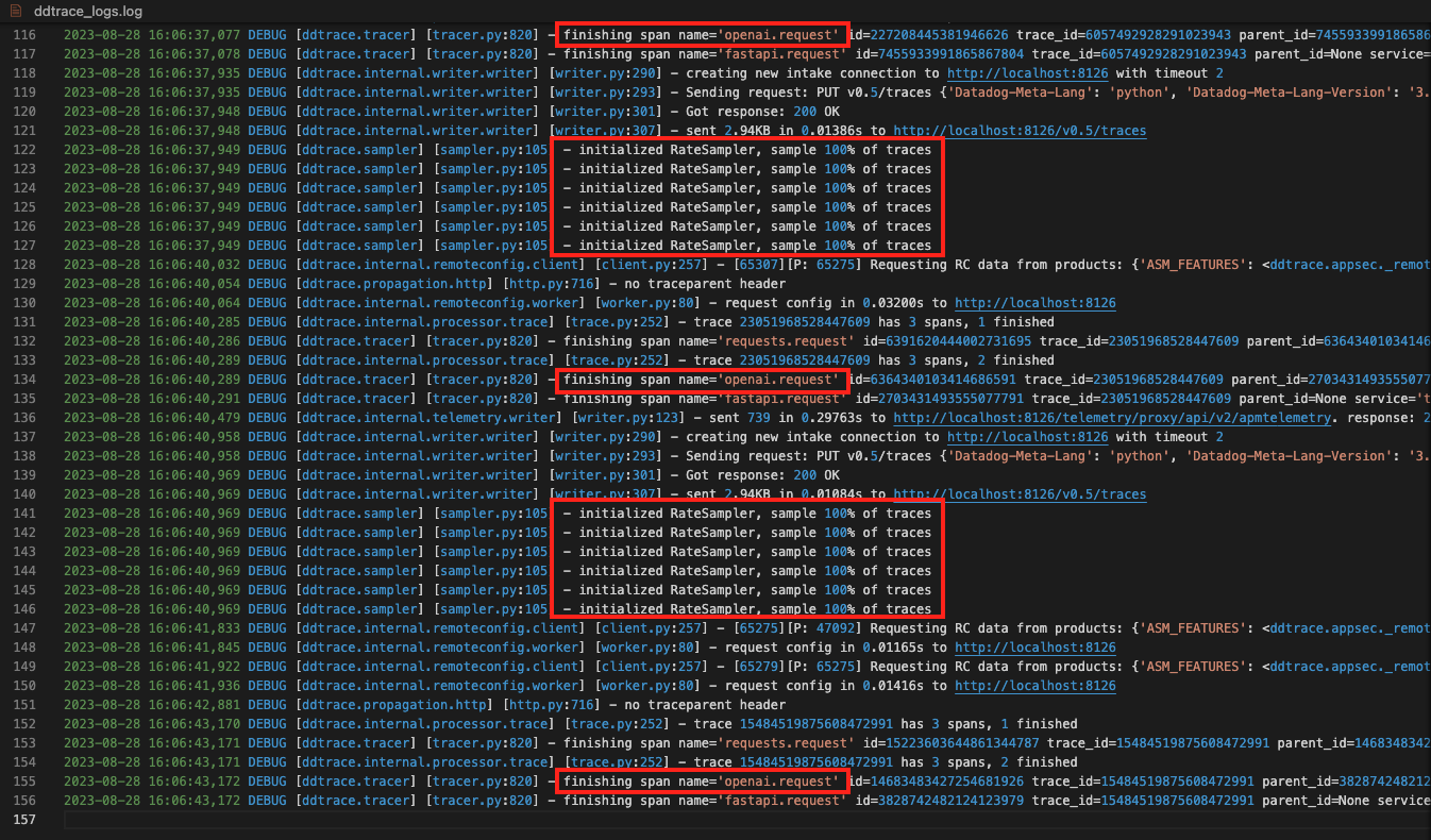fastapi + openai chat completion streaming: exceptions cause whole trace to disappear · Issue ...