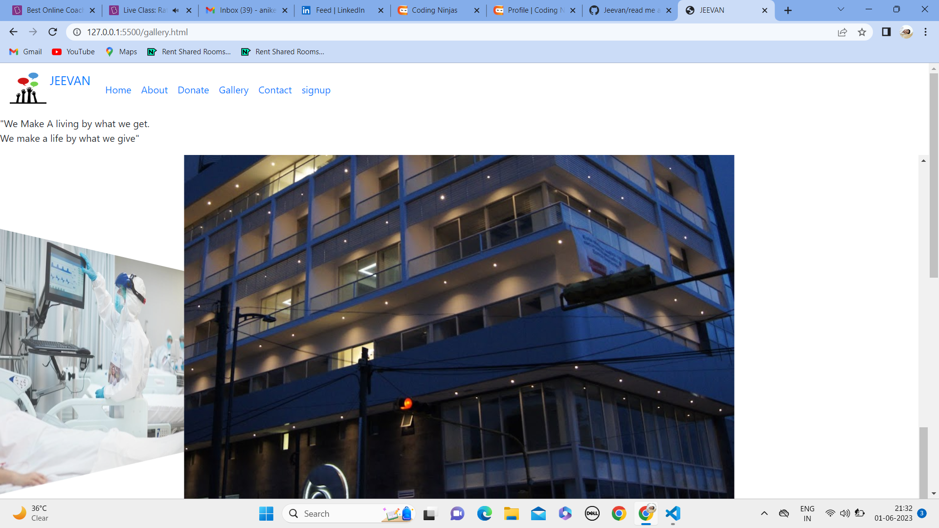 GitHub - Aniketbarsainya/Jeevan: donation website designed for college academics.