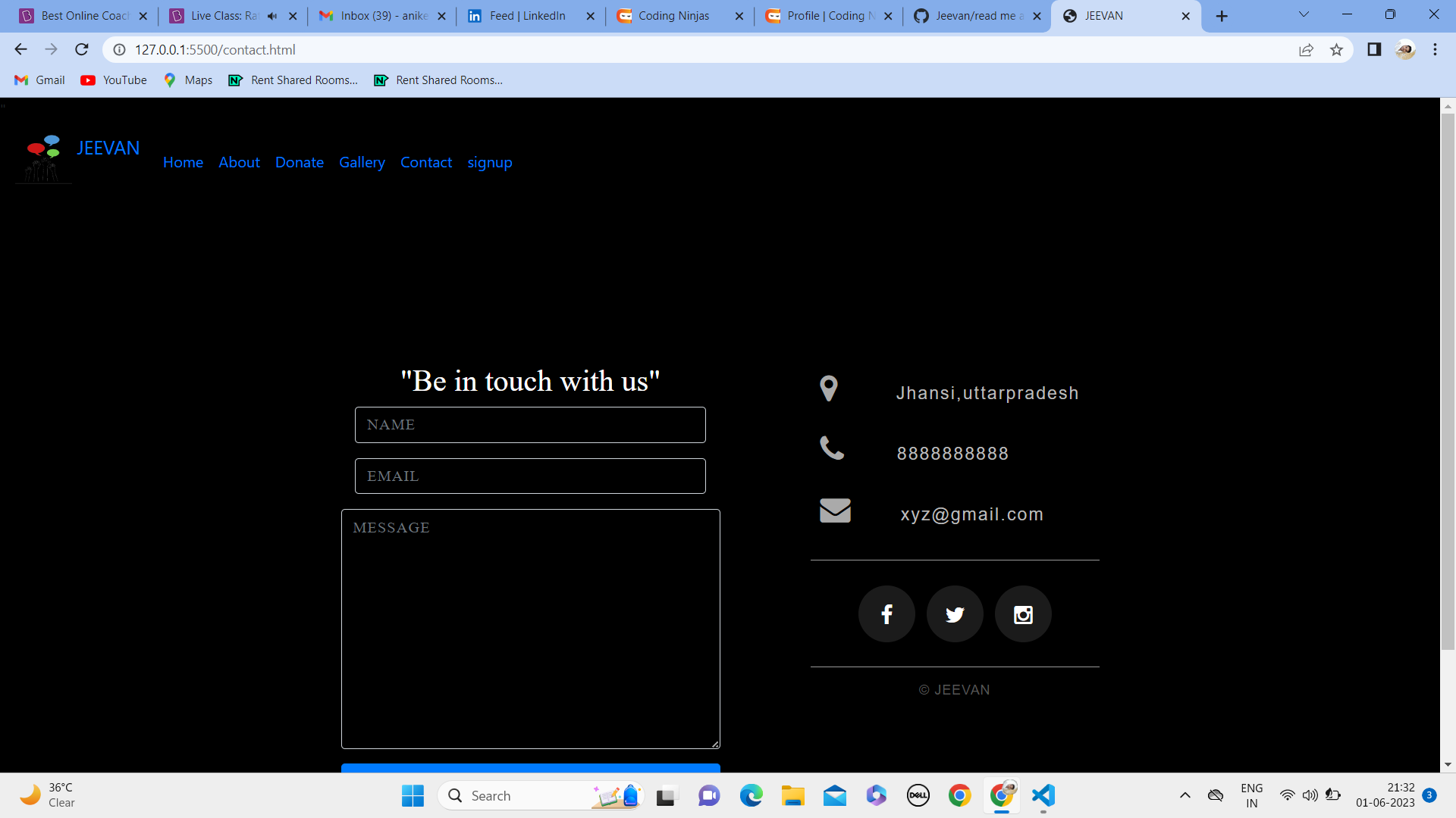 GitHub - Aniketbarsainya/Jeevan: donation website designed for college ...