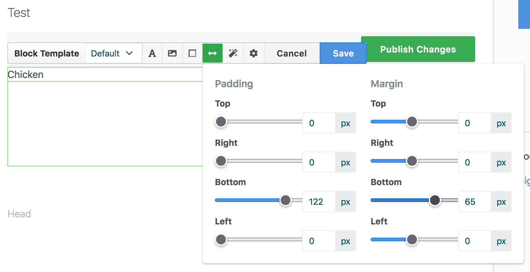 $stack->display() Strips Out Custom Block Spacing · Issue #11302 · concretecms/concretecms · GitHub
