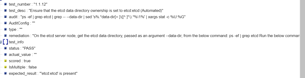 No value in expacted_result · Issue #694 · aquasecurity/kube-bench · GitHub