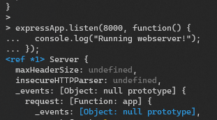 Module exporting Router logs Server object to the console · Issue #4568 · expressjs/express · GitHub