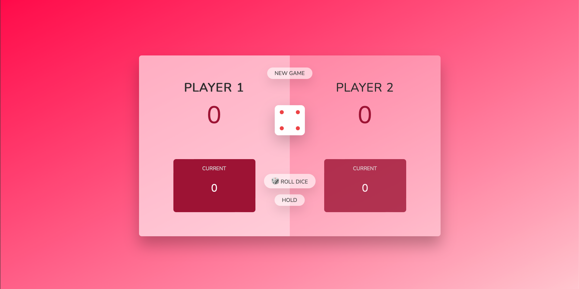 GitHub - kokenydaniel/Pig-game: The Pig Game - The objective of the game is to be the first ...