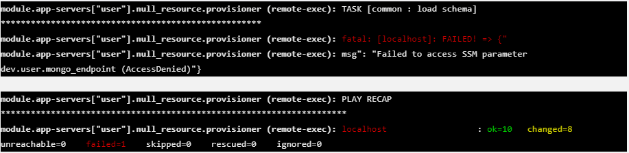 Failed to access SSM parameter · learndevopsonline learndevopsonline · Discussion #1237 · GitHub