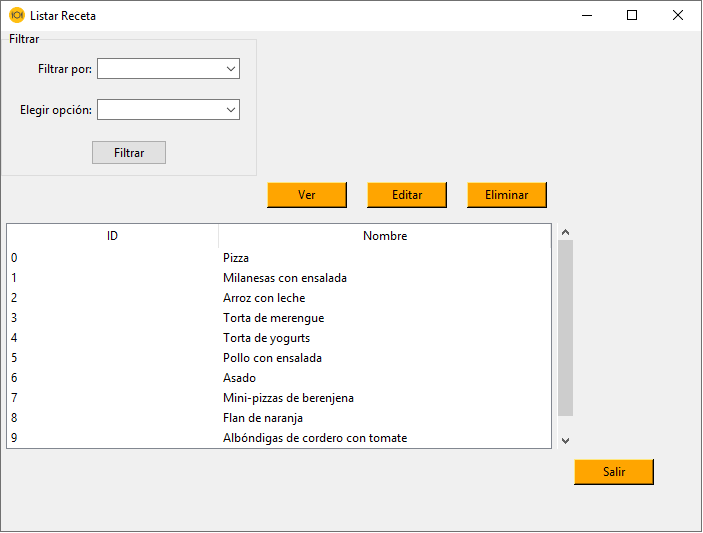 GitHub - paunicole/upateco-tkinter-recetario: Aplicación de recetario de cocina con Tkinter y ...