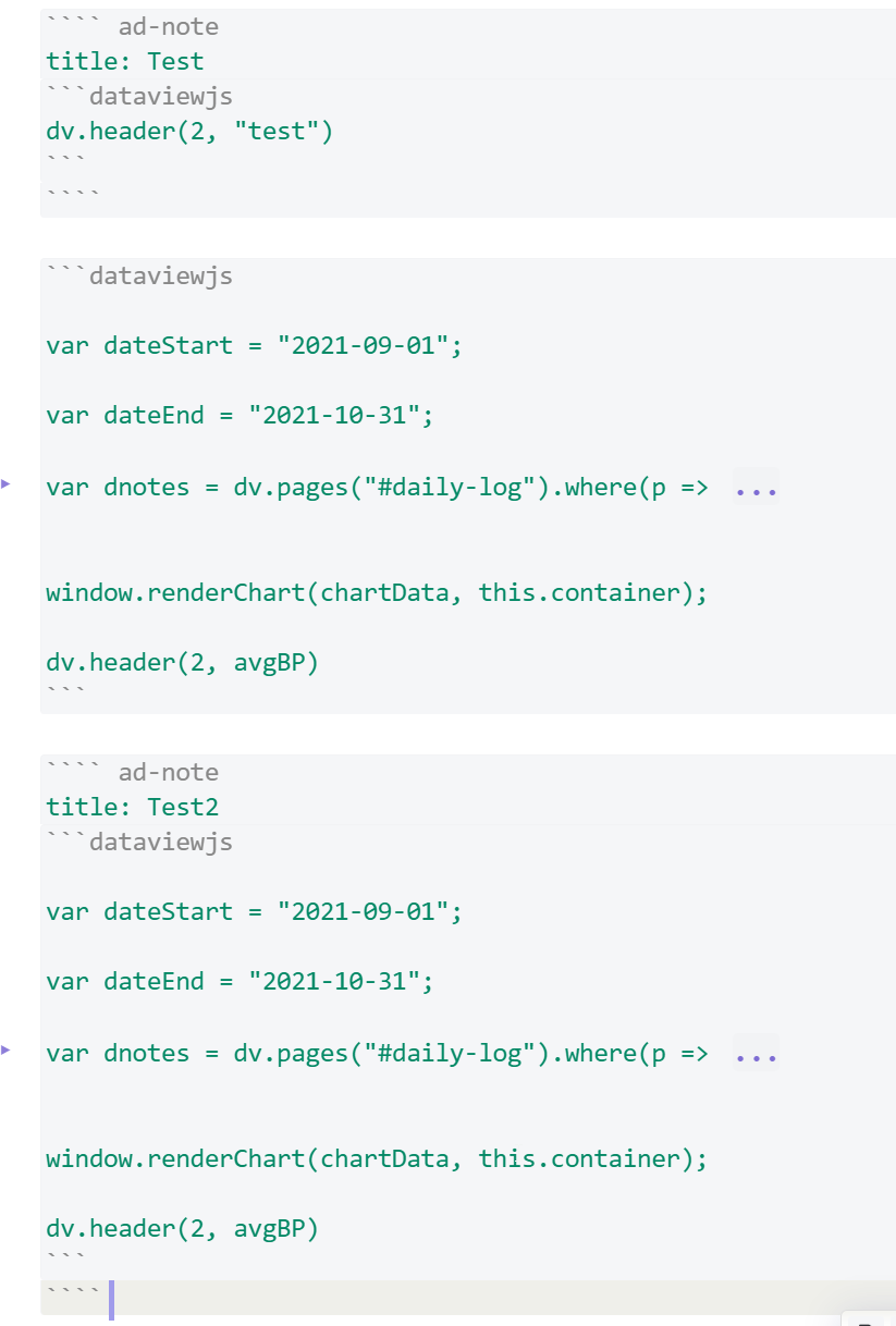 The Charts plugin does not work with admonition · Issue #106 · javalent/admonitions · GitHub